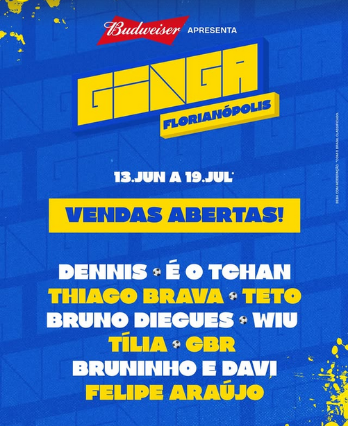 GINGA FLORIPA 2026 - Ingressos com Desconto - FUNWAVE