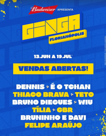 GINGA FLORIPA 2026 - Ingressos com Desconto - FUNWAVE